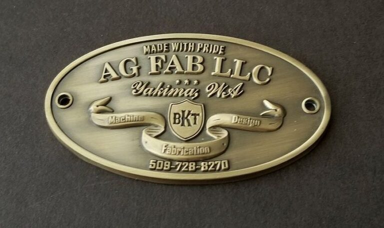 Premium Quality Embossed Badges for Distinctive Branding Customize ...